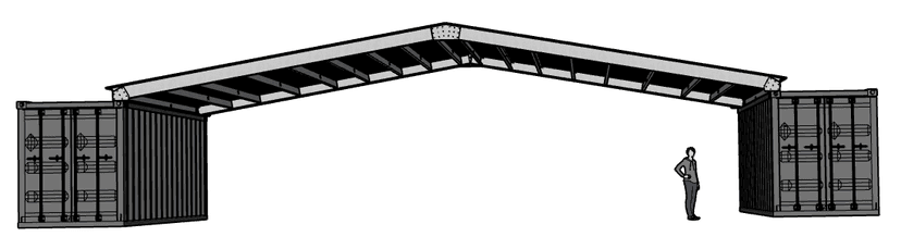 Shipping Container Roof Kits | PodRoof Australia